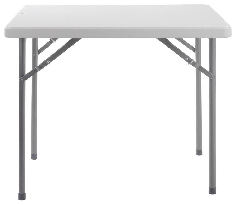 NPS® 36 x 36 Heavy Duty Folding Table, Speckled Gray - Contemporary ...