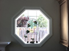 Inside Octagon window trim dilemma