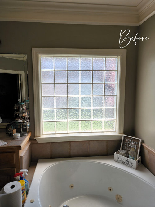 Glass Block Cube Window Transformation