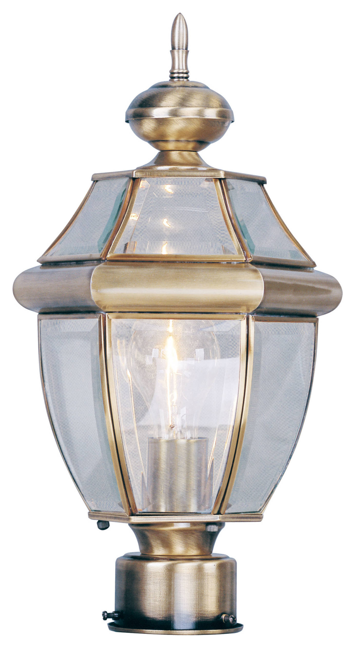Monterey Outdoor Post Head - Traditional - Post Lights - by Livex ...