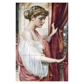 Tile Mural Psyche Kitchen Bathroom Wall Backsplash, 6" Ceramic, Glossy ...