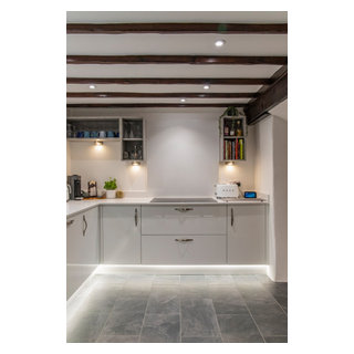 Modern Twist On Traditional Cornish Cottage - Modern - Kitchen ...