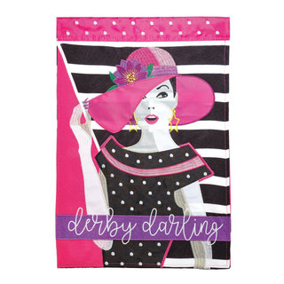 Flg Dapp Derby Darling Poly/Prt Garden - Flags And Flagpoles - by New ...