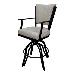 Montana Swivel Tilt Metal 30" Bar Stool or Counter 26" on A Base, 30 ...