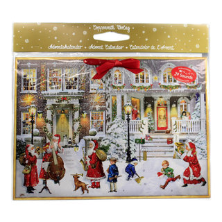 Christmas Music, The Street Advent Paper Calendar Germany Musical 94787 ...