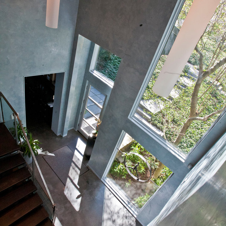 75 Vaulted Ceiling Entryway Ideas You'll Love - December, 2025 | Houzz