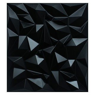 Black Diamond 3D Wall Panels - Modern - Wall Panels - by Dundee Deco ...