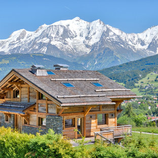 Photos d'architecture et idées déco de façades de maisons montagne