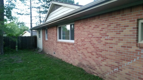 Exterior Stone Veneer on Gable