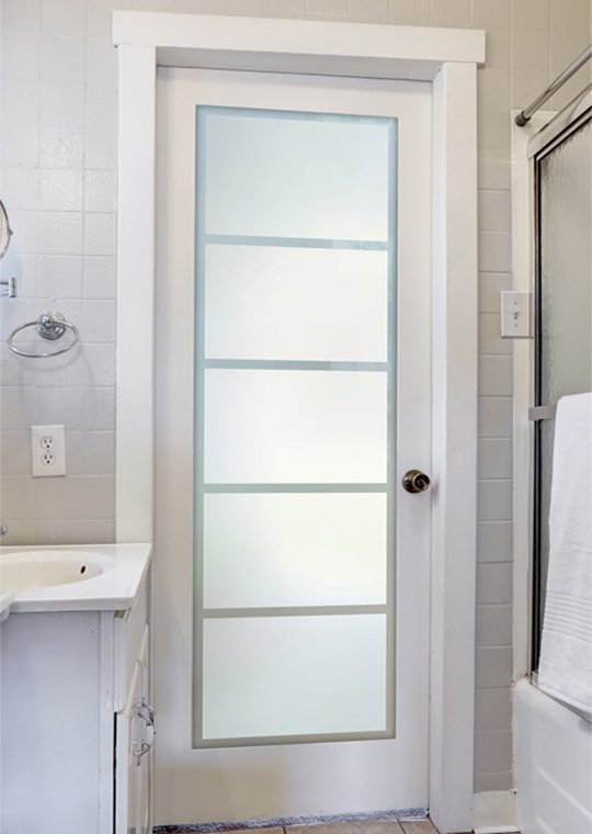 Interior Doors - Grand Tall Frosted Glass Design - 28" x 80 ...