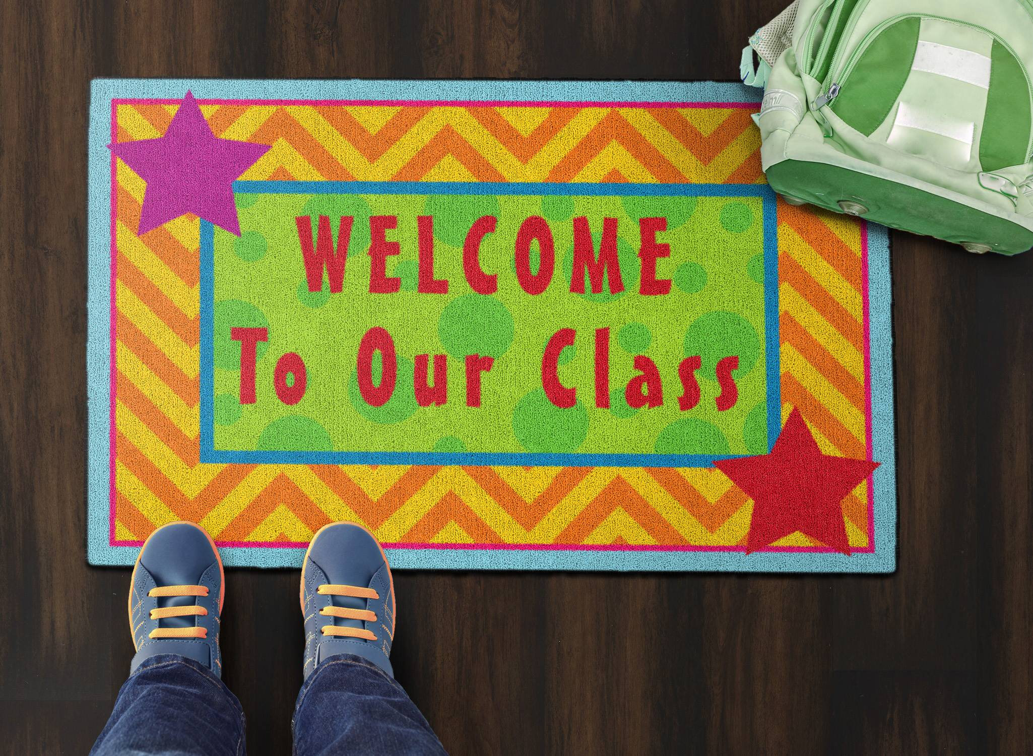 Flagship Carpets CE332-08W 2'x3' Silly Welcome Mat - Contemporary ...