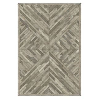 Norwegian Nile, And the Vales Below 120x175 Vintage Vinyl Floorcloth ...