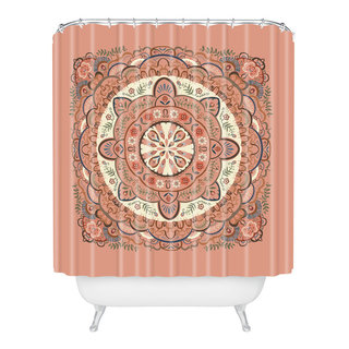 Pimlada Phuapradit Round Labyrinth Shower Curtain, 72"x69 ...