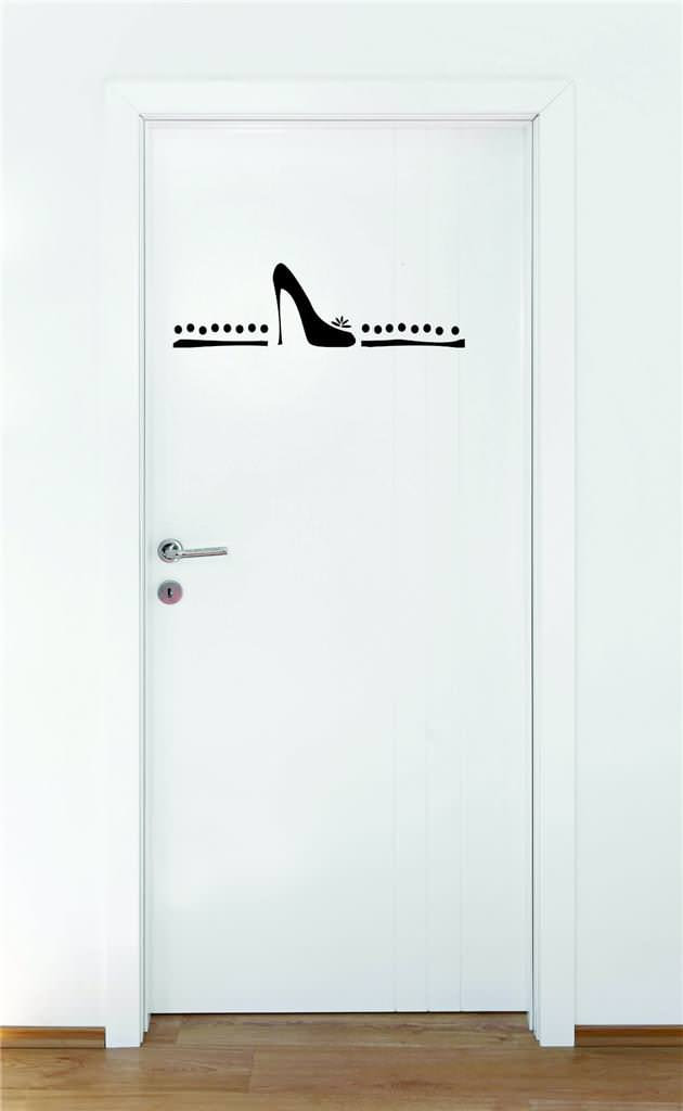 Shoe Symbol Decal, 16x40", 16X40 - Contemporary - Wall Decals - by ...