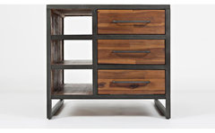 side table to hide modem and router