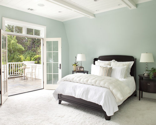 Best Blue Benjamin Moore Bedroom Design Ideas & Remodel Pictures | Houzz