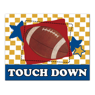Football Touchdown Wall Art, 14x11 - Contemporary - Prints And Posters ...