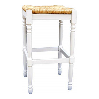 French Country Bar Stool - Beach Style - Bar Stools And Counter Stools ...