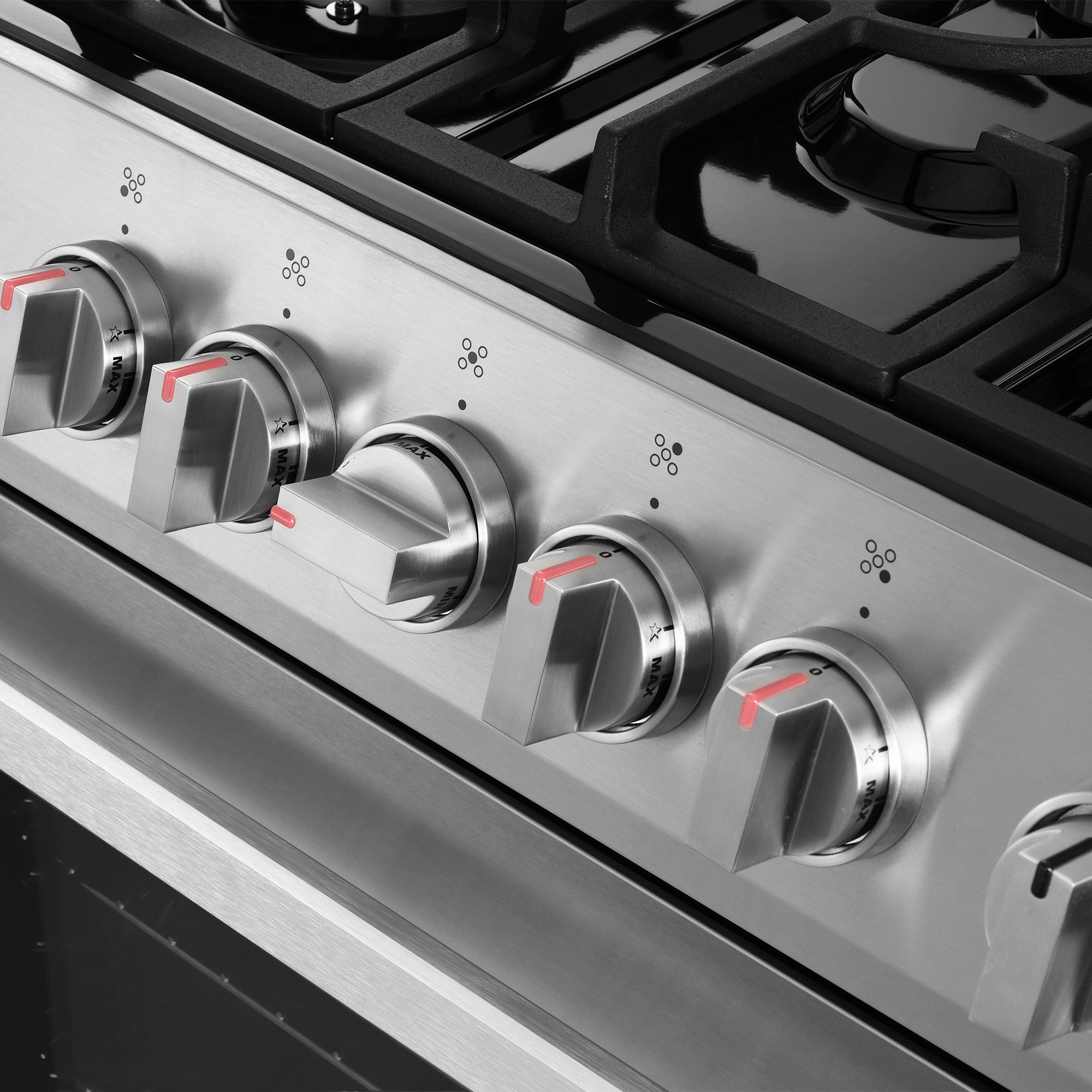 Cosmo COS-305AGC 30" 5.0 cu.ft. Single Oven Gas Range With 5 Burner ...