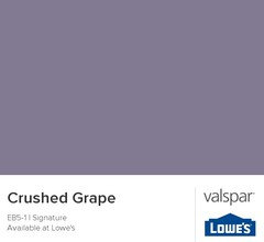 dark grey purple paint