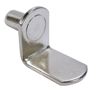 1/4" L-Shaped Shelf Support, Nickel, 500 Pack - Contemporary - Drawer ...