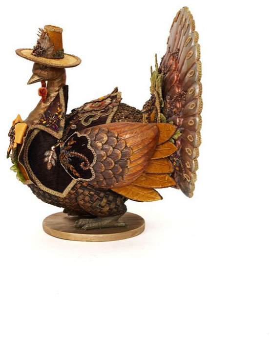 Katherine's Collection 2022 Autumn Traditions Turkey Figurine, 18 ...