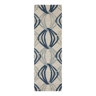 Hand Tufted Dream Wool Rug DST-1175, 2'6" x 8' - Contemporary - Hall ...