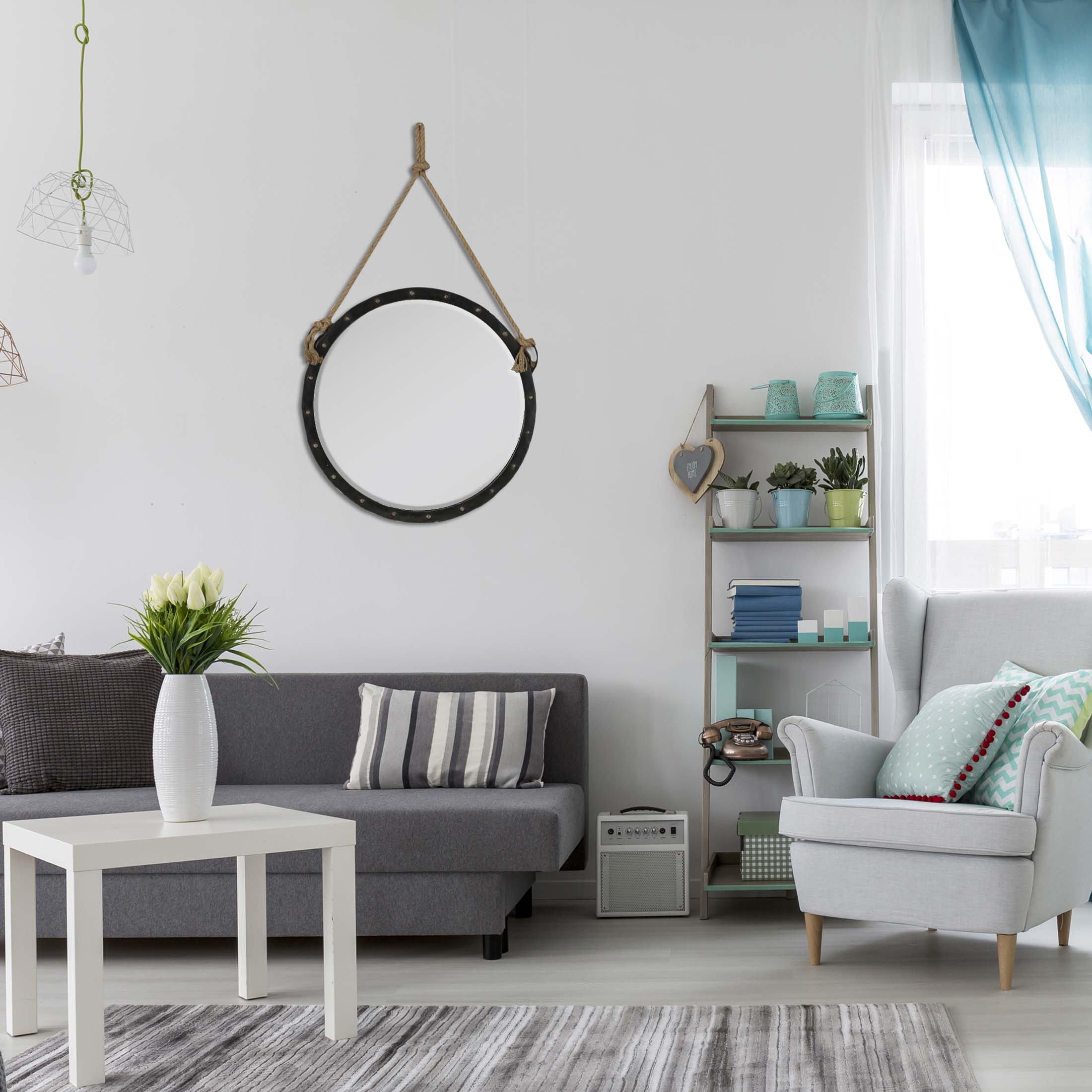 Paragon Nautical Mirror - Beach Style - Wall Mirrors - by Kolibri Decor ...