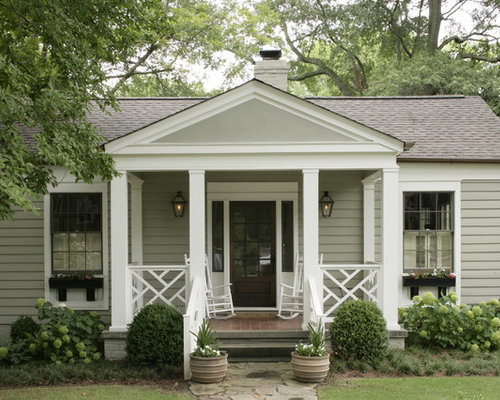Ranch Style Front Porch | Houzz