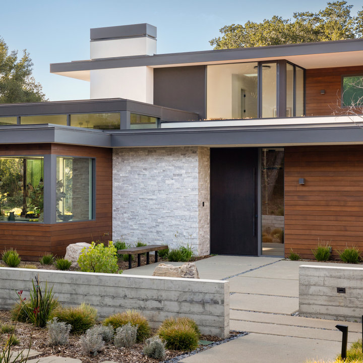 75 Häuser mit Flachdach Ideen & Bilder - Oktober 2025 | Houzz