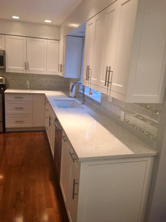 Quartz garden window sill finishing help!