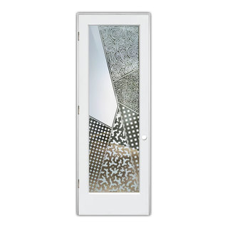 Interior Prehung Door or Interior Slab Door - Matrix Angles - Primed ...