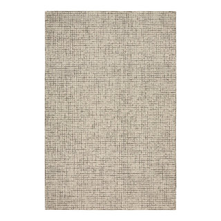9??x 12??Tan and Ivory Grid Area Rug - Transitional - Area Rugs - by ...