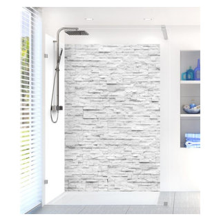 Panneau de douche briques plates - Angers - par C-macredence | Houzz