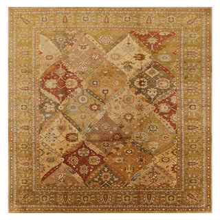 Ahgly Company Indoor Rectangle Mid-Century Modern Area Rugs, 5' x 7', 4 ...