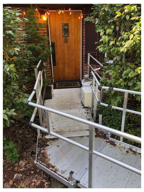 Help design level entry for wheelchair access at front door