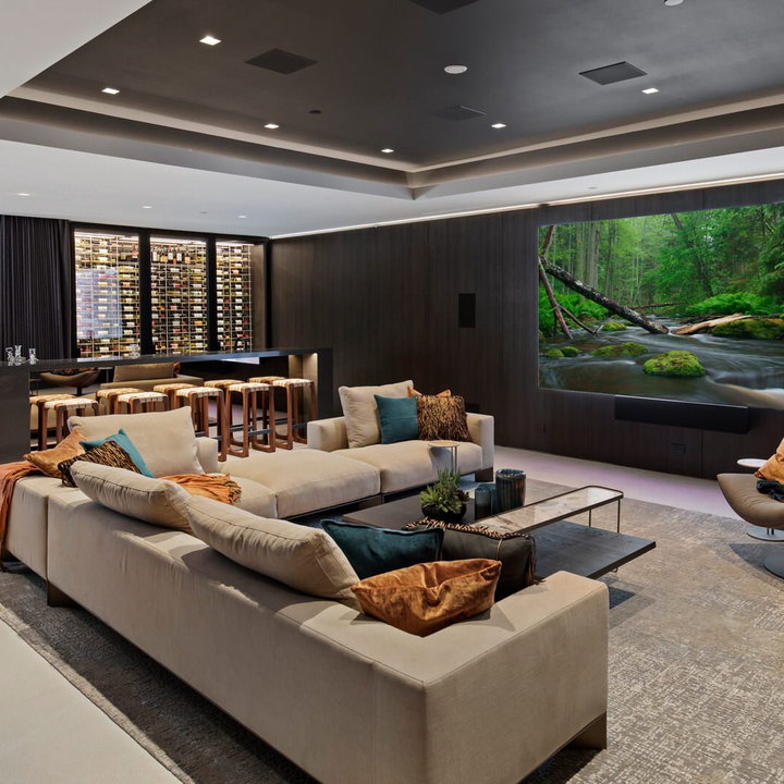 Fotos de cines en casa | Diseños de cines en casa - Julio 2025 | Houzz ES
