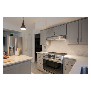 Stately Canadian Gray - Contemporary - Kitchen - Philadelphia - by ...
