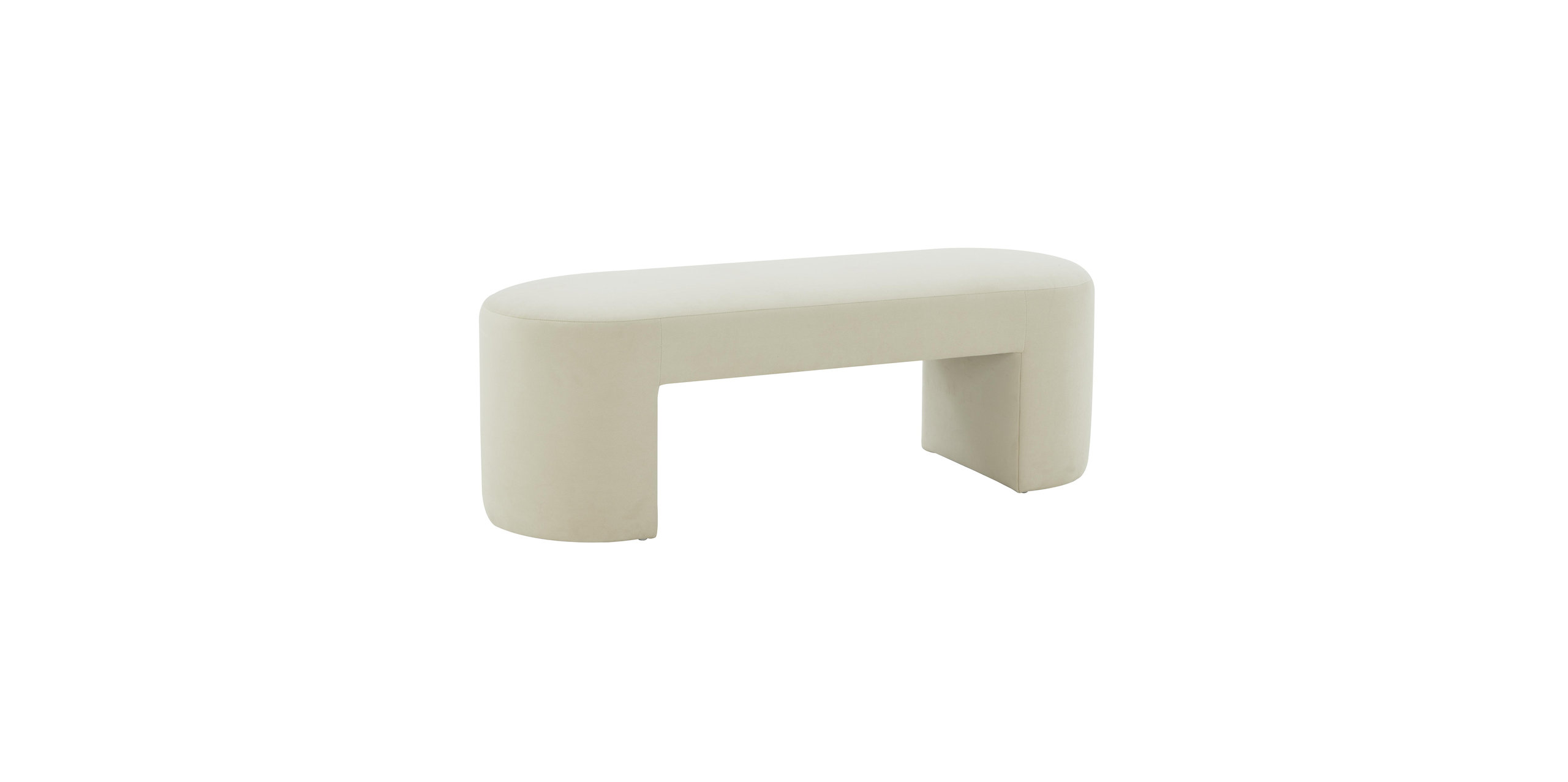 Elena Velvet Bench - Transitional - Upholstered Benches - by TOV ...