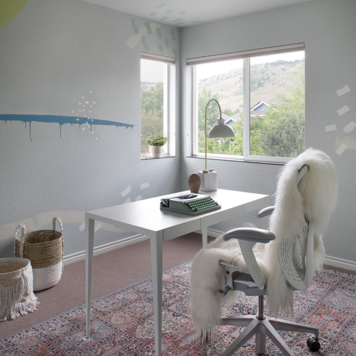 75 Carpeted Home Office Ideas You'll Love - May, 2026 | Houzz