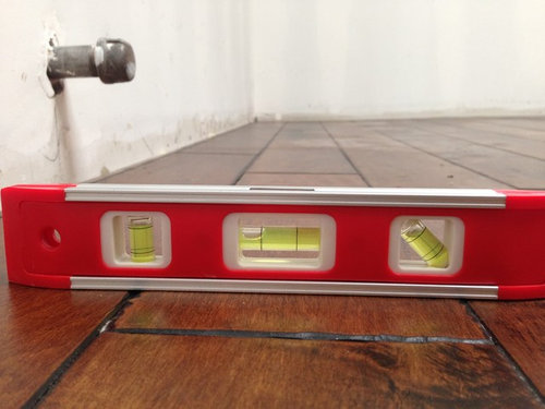 How important is a level kitchen floor?