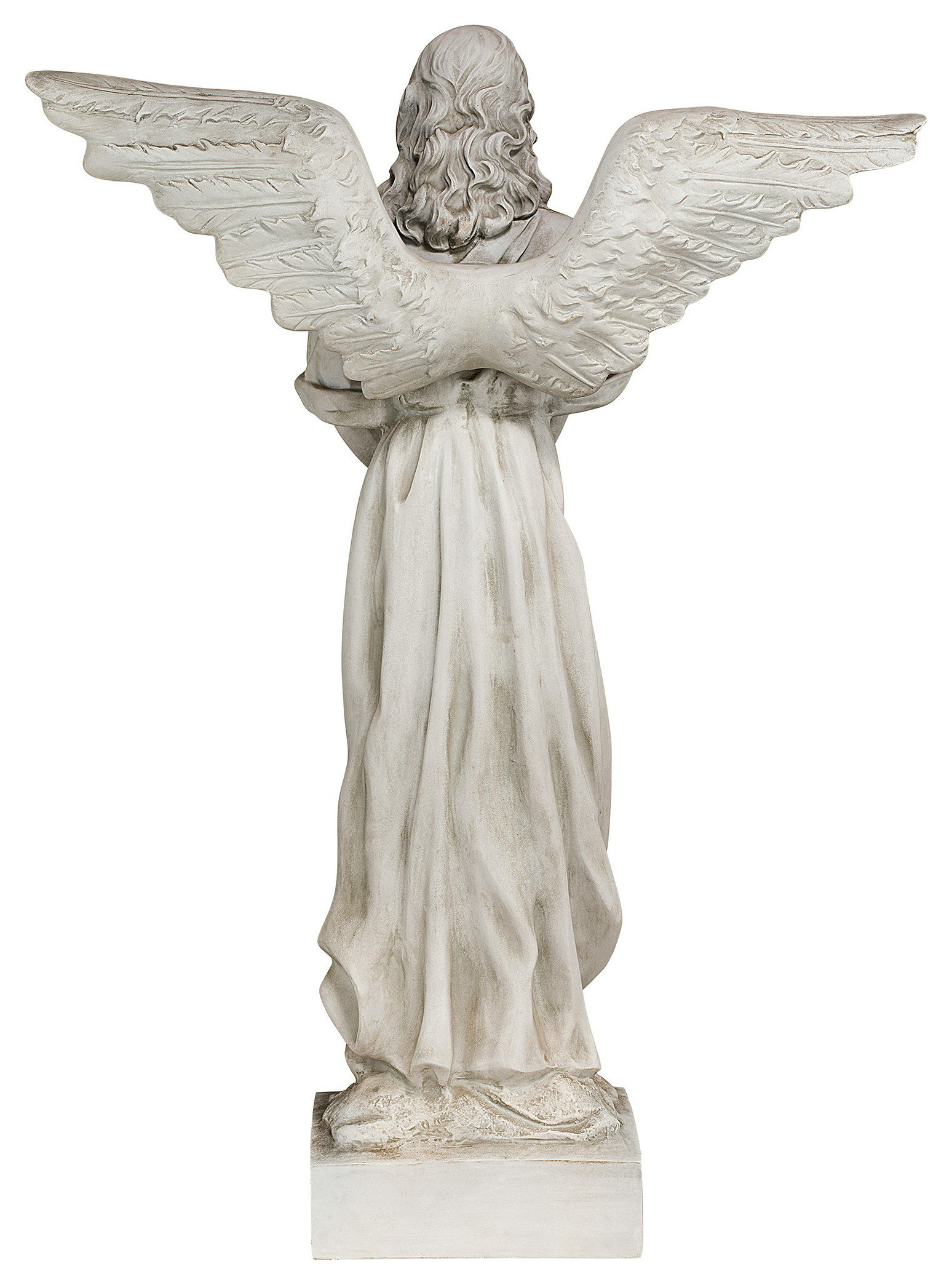 Morning Star Heavenly Angel Statue - Traditional - Garden Statues And ...
