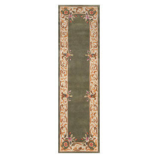 Momeni Harmony India Hand Tufted Transitional Area Rug, 2'3" X 8 ...