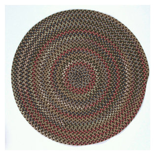 Colonial Mills Wayland Round Braided Rug, 7X7 - Contemporary - Area ...