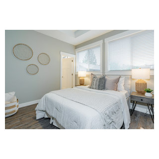Staged Master Bedroom in Langley - Modern Farm House - Farmhouse ...