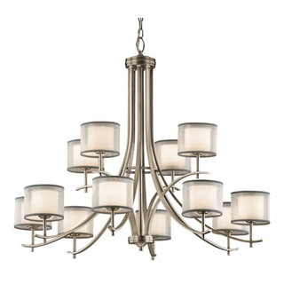 Tallie Chandelier 12-Light - Transitional - Chandeliers - by Lampclick ...