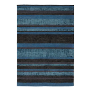 Amigo Handwoven Contemporary Rug, 7'9x10'6 - Contemporary - Area Rugs ...