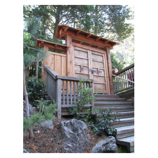 Asian Style Entry Gate and Fence - Asian - Entry - San Francisco - by ...