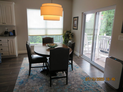 Window Coverings for Dining Area