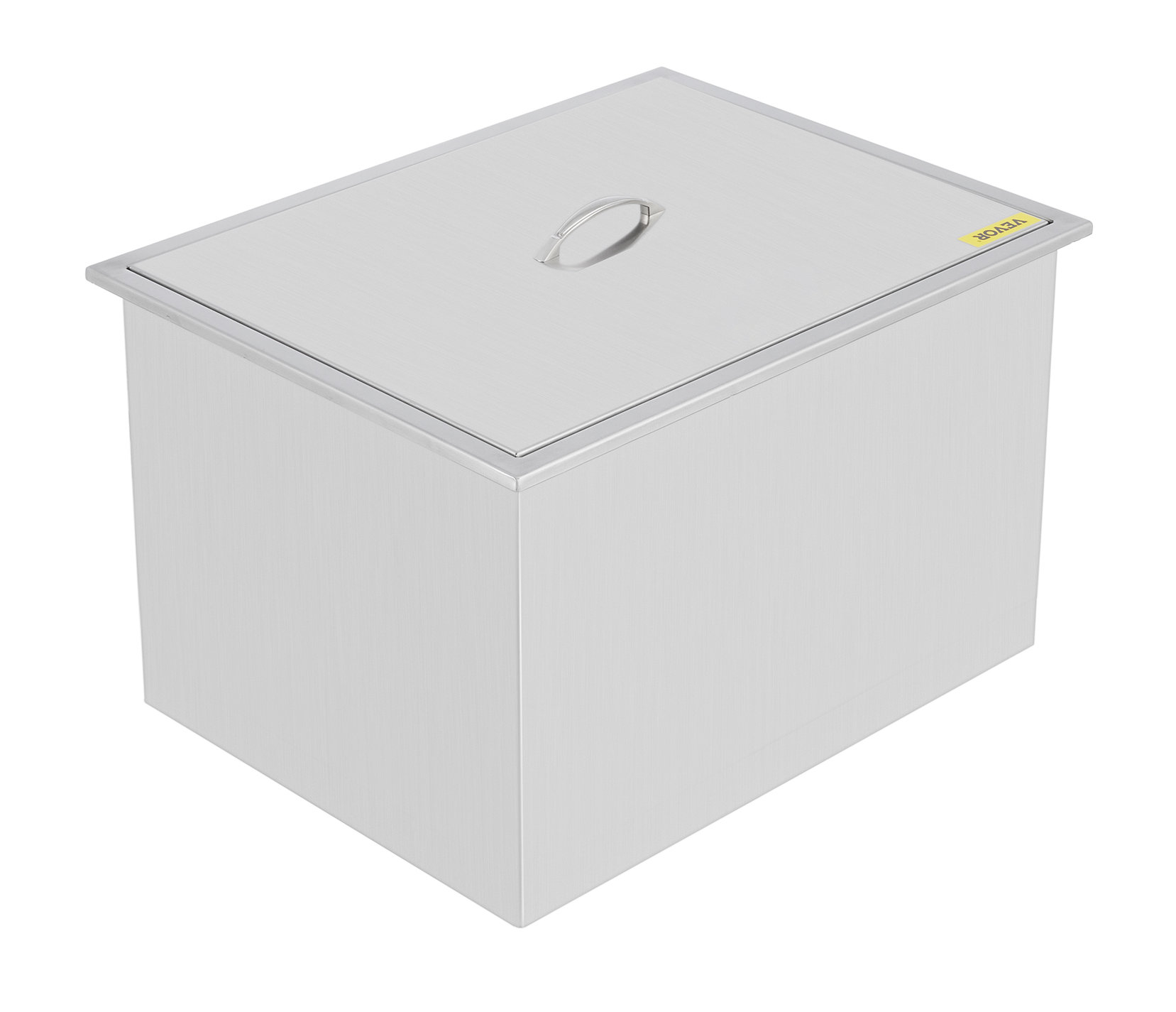 VEVOR 50 Qt Cooler Ice Chest 304 Stainless Steel Drop in to keep taste ...